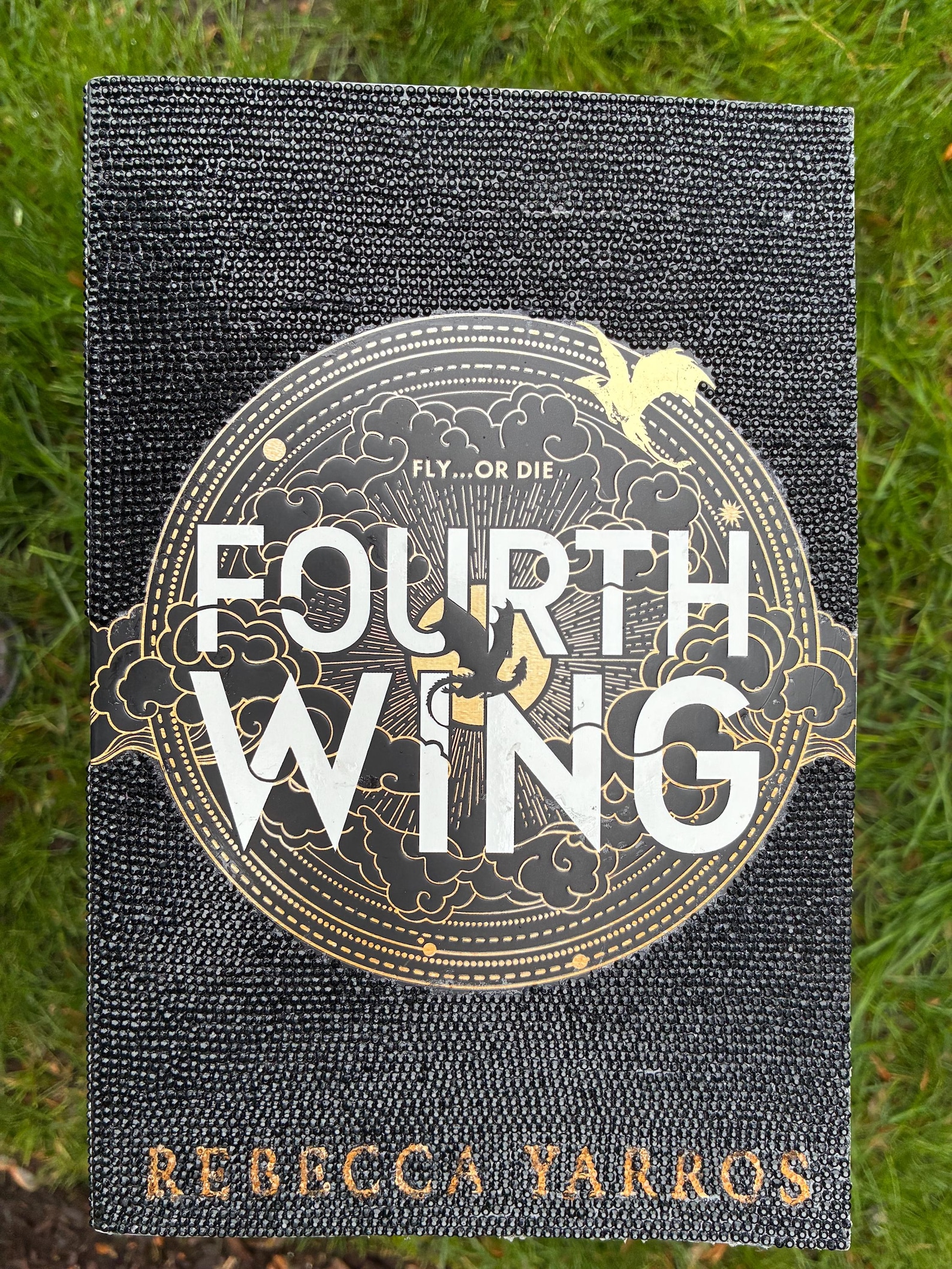 Special Edition Bedazzled Fourth Wing Book - Etsy