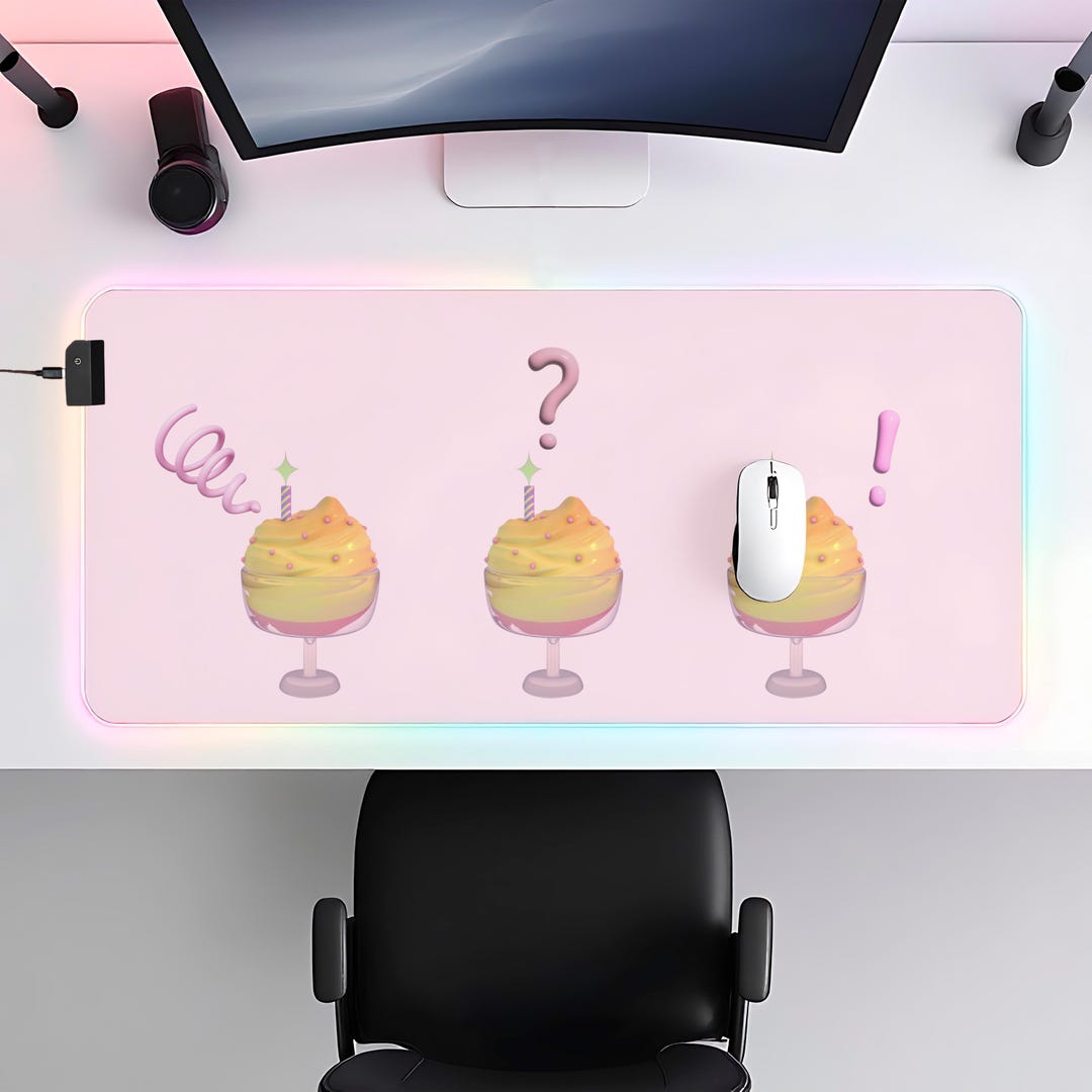 Fun Whimsical Desk Mats for Home Office, Cute Desk Accessories, Gift ...