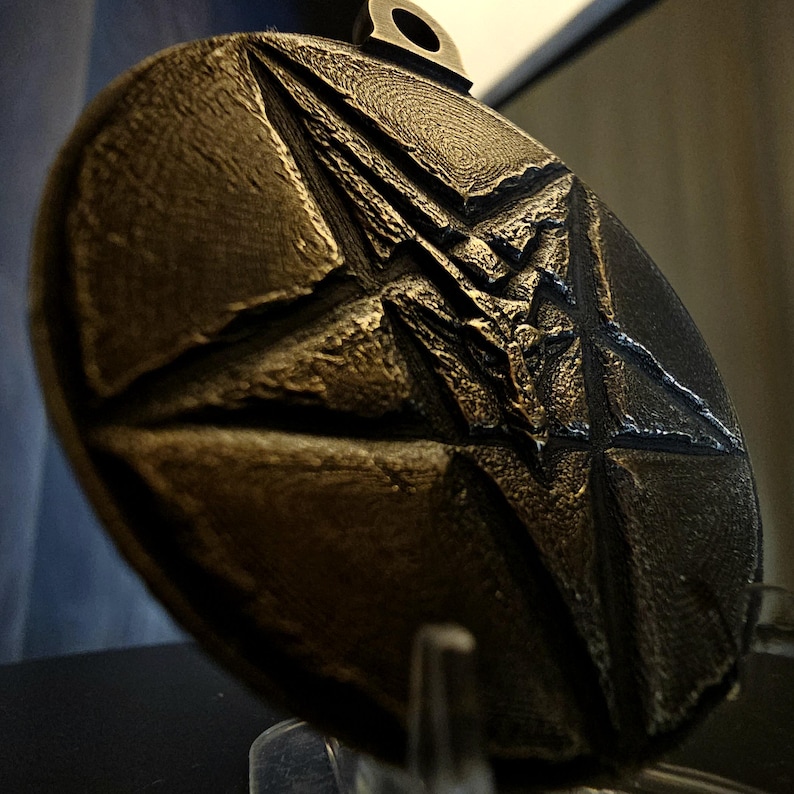 Baphomet Medallion | Solid Brass Pendant Necklace | Occult Jewelry ...