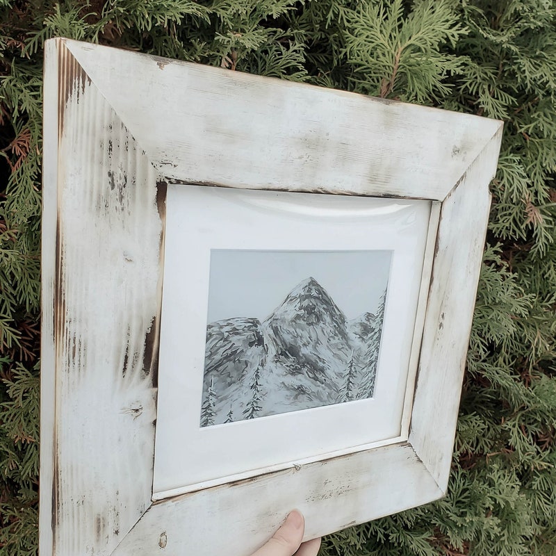 Whitewash Frame - Etsy