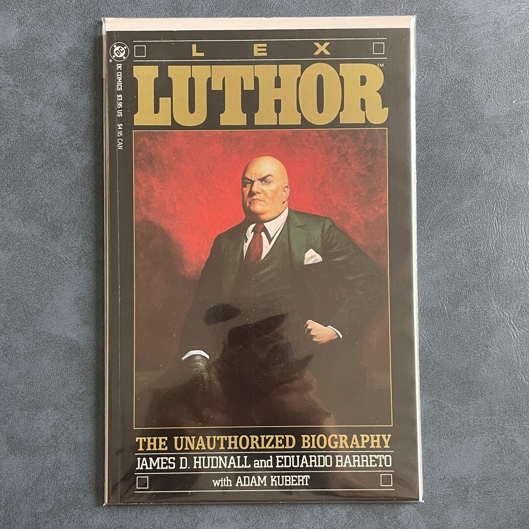 Lex Luthor the Unauthorized Biography Comic - Etsy