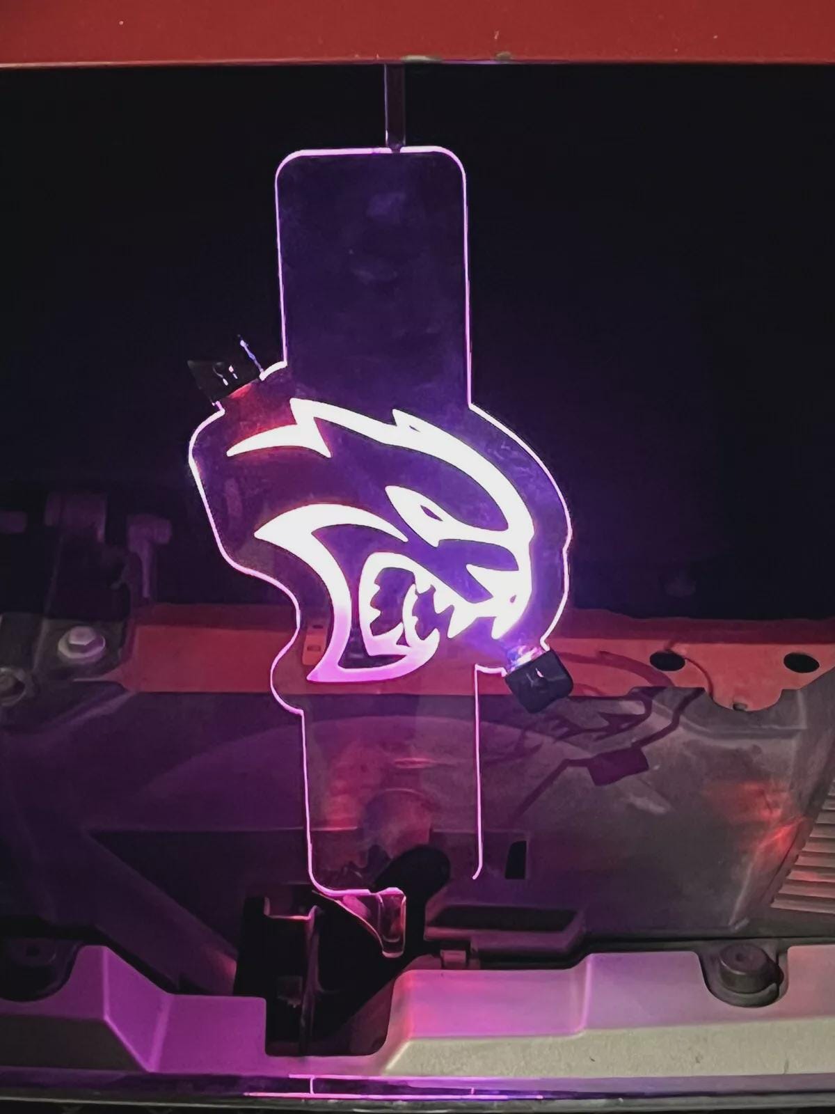 Hellcat LED Hood Prop - Etsy