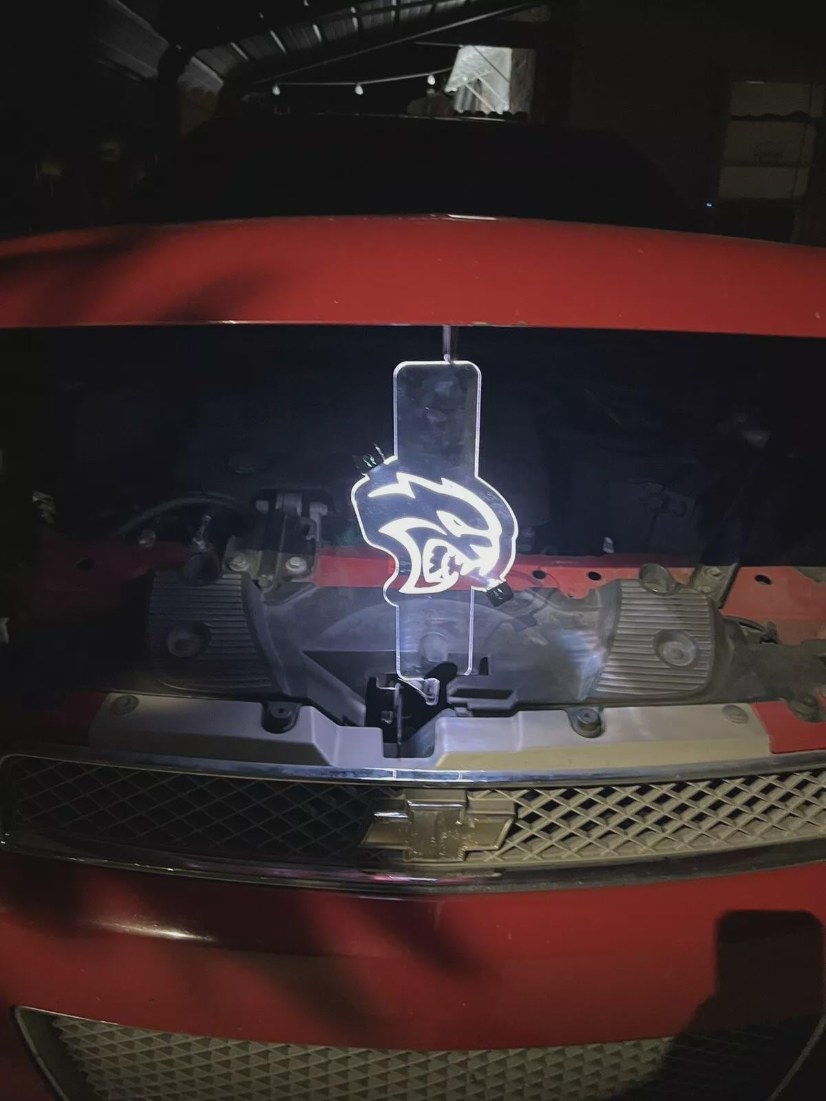 Hellcat LED Hood Prop - Etsy