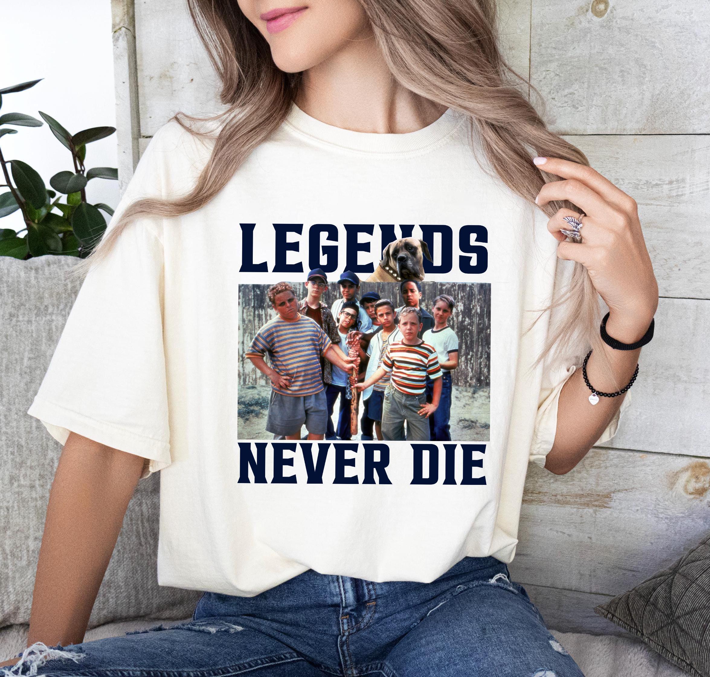 Sandlot Baseball Png Digital Download Legends Never Die Quote Retro ...