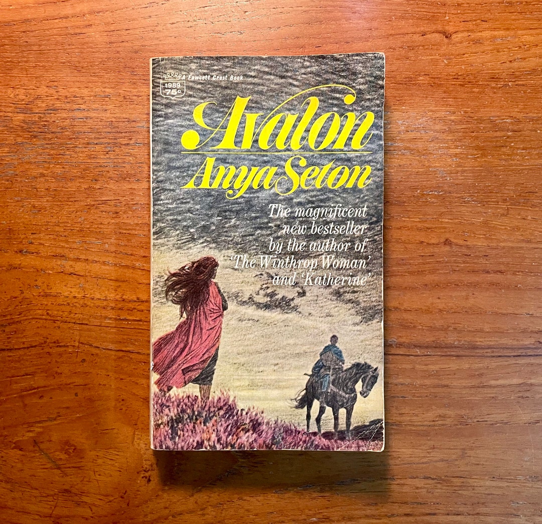 Vintage Historical Romance Book Avalon by Anya Seton 1966 Paperback - Etsy