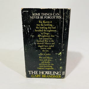 Vintage Horror Book the Howling II by Gary Brandner 1978 1st Edition Paperback - Etsy