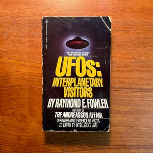Vintage Paranormal Book Ufos: Interplanetary Visitors by Raymond E ...