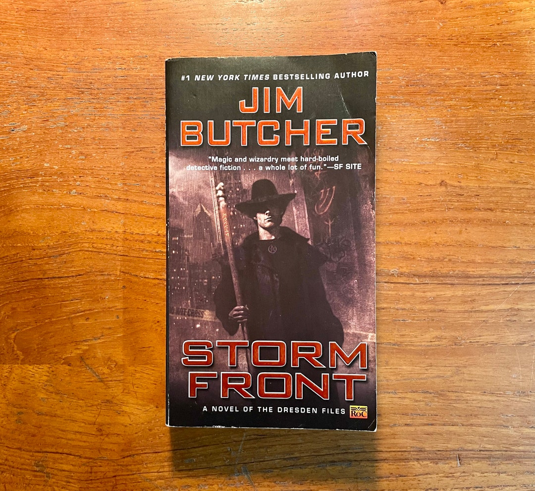 Storm Front by Jim Butcher 2000 Paperback Book Magic & Fantasy the ...