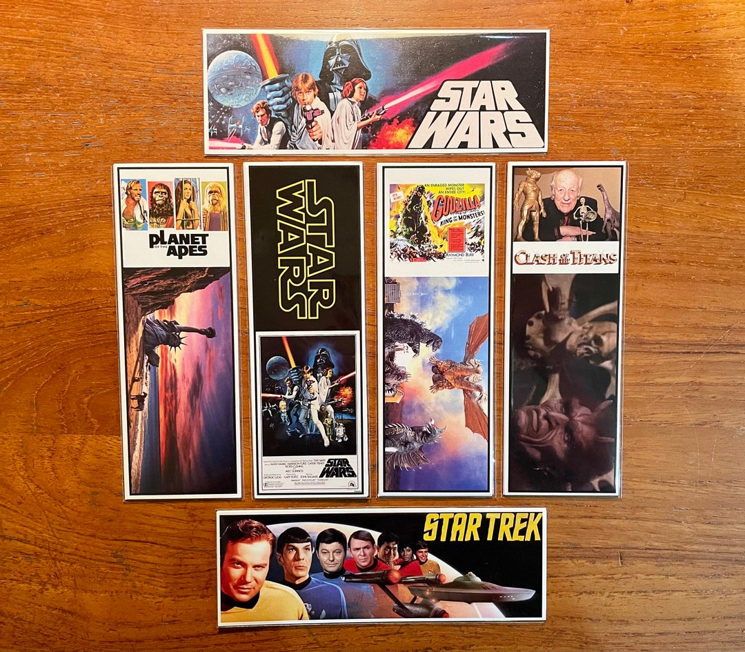 Handmade Bookmarks Sci Fi Icons Series 2 - Etsy