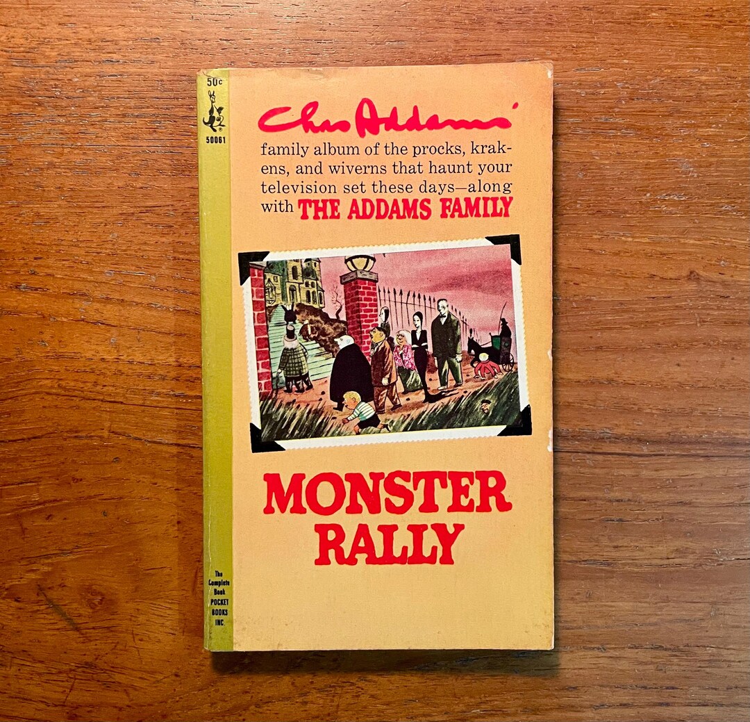 Monster Rally by Chas charles Addams 1965 Paperback Comic Book Classics ...