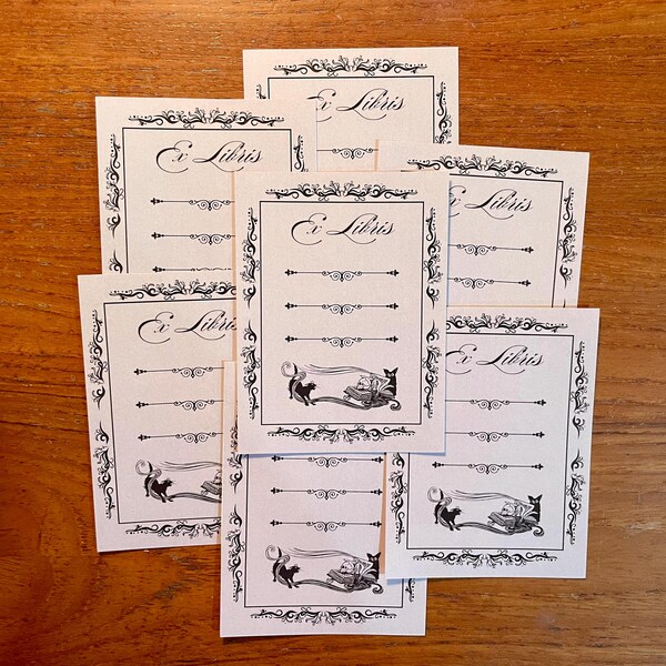 Ex Libris Bookplates - Etsy