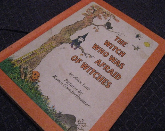 Vintage Children's Book the Witch Who Was Afraid of Witches by Alice ...