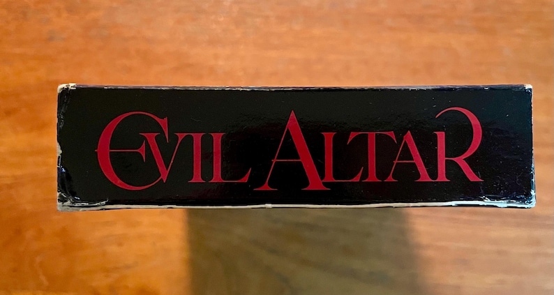 Evil Altar - Robert Z'dar 1989 Horror VHS Video Tape - Etsy