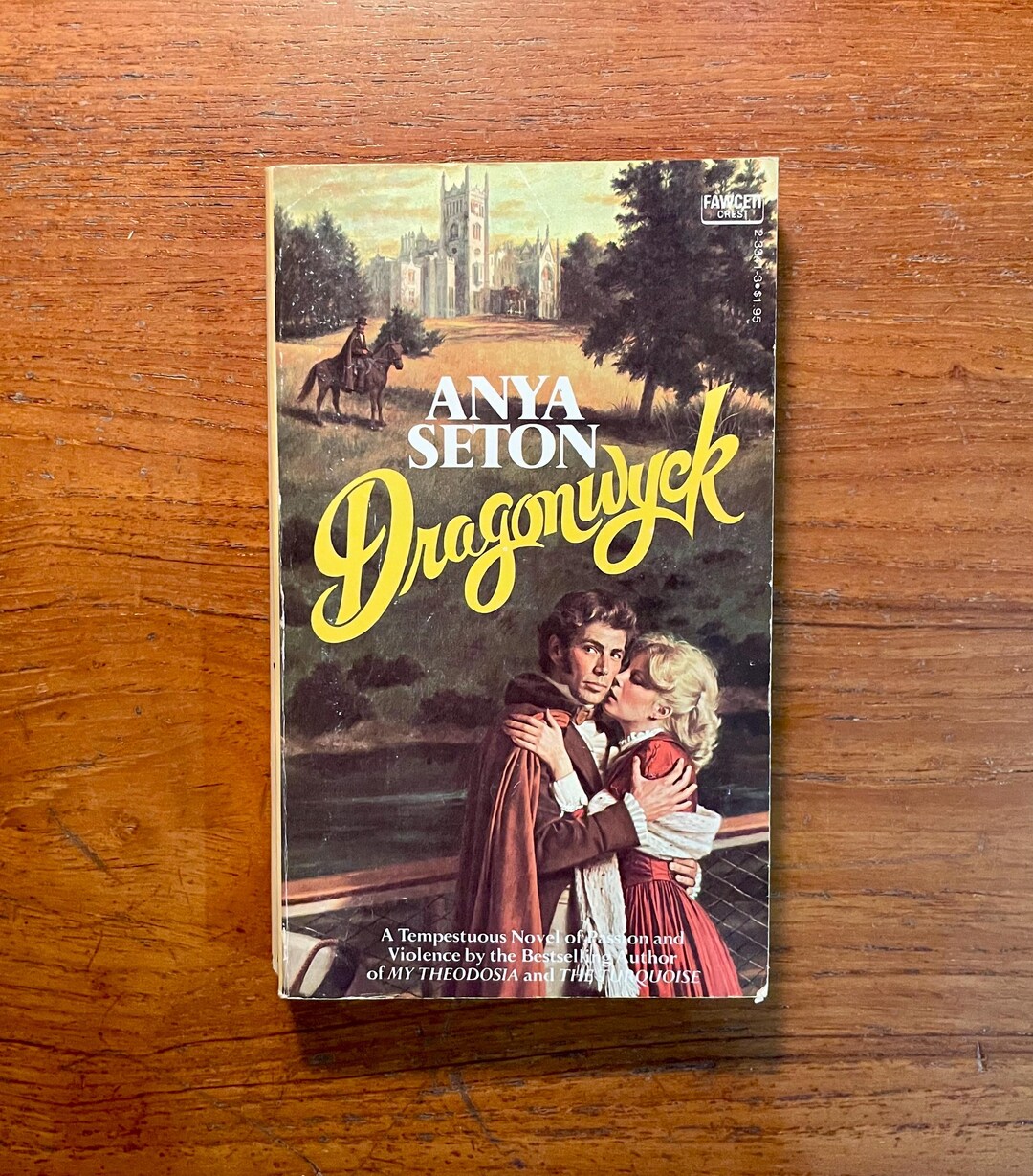 Vintage Gothic Romance Book Dragonwyck by Anya Seton 1971 Edition ...