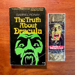 The Truth About Dracula by Gabriel Ronay 1974 Vintage Paperback Book ...