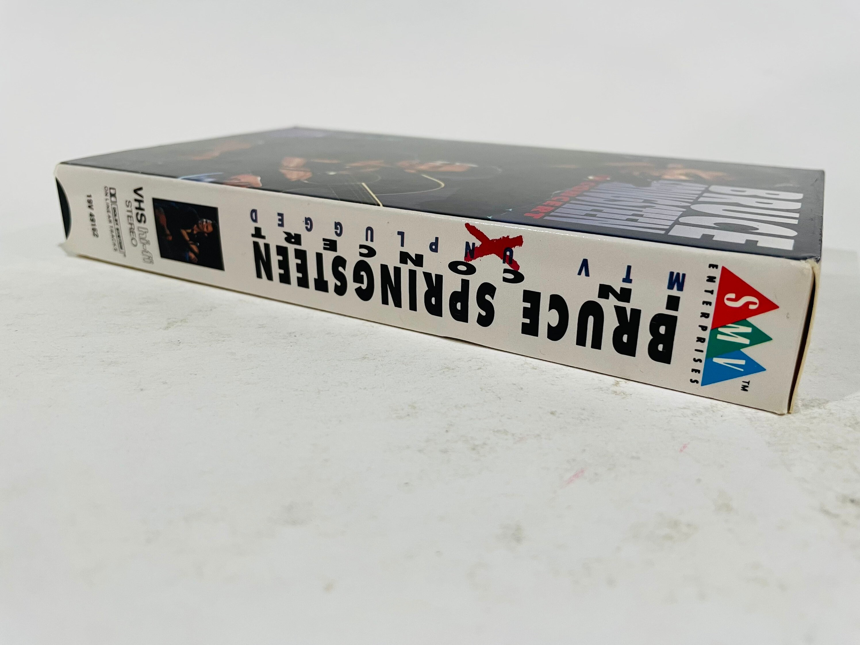 Bruce Springsteen Live In Concert MTV Unplugged 1992 VHS | Etsy