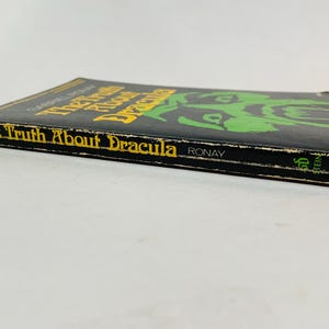 The Truth About Dracula by Gabriel Ronay 1974 Vintage Paperback Book ...