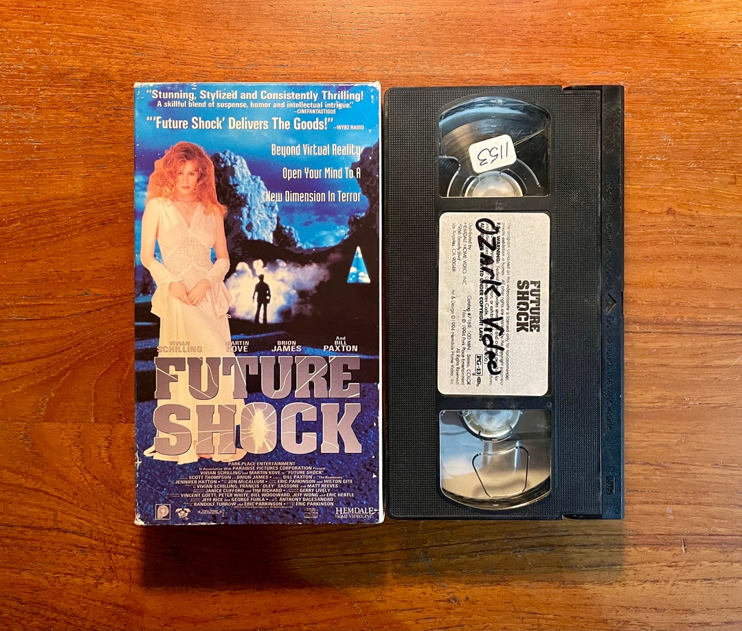 Future Shock Martin Kove Bill Paxton 1993 VHS Video Tape Sci Fi - Etsy