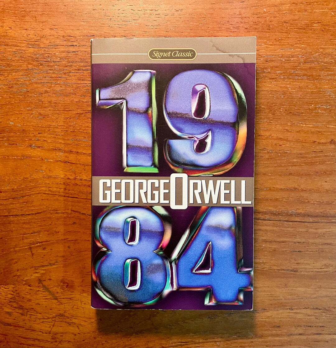 1984 by George Orwell 1990s Signet Edition Vintage Paperback Book Classic - Etsy