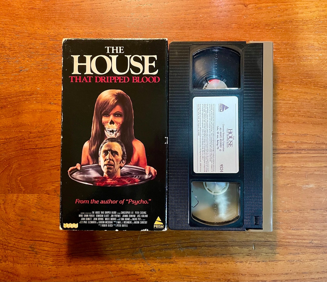 The House That Dripped Blood 1971 Amicus Horror VHS Video Tape - Etsy