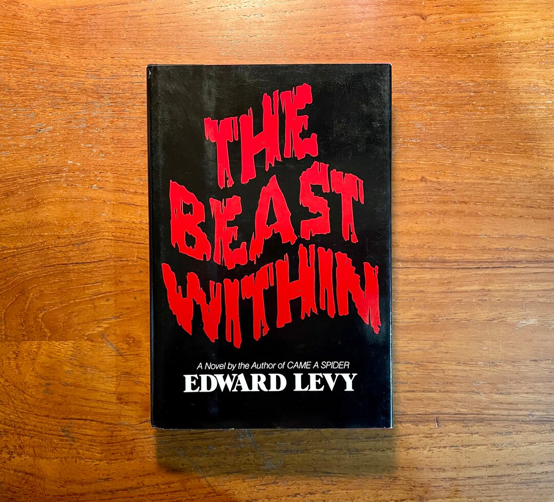 Vintage Horror Book the Beast Within by Edward Levy 1981 First Edition ...