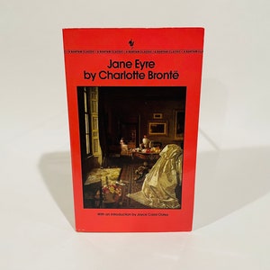Jane Eyre by Charlotte Brontë 1987 Edition Vintage Paperback Book ...