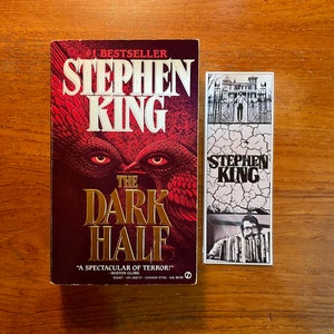 Vintage Horror Book the Dark Half by Stephen King 1990 First Edition ...