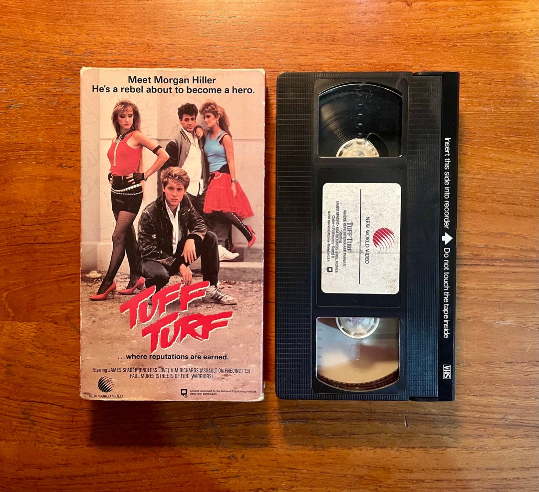 Tuff Turf - James Spader Kim Richards 1985 VHS Video Tape - Etsy