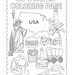 50 USA States Coloring Pages - Etsy