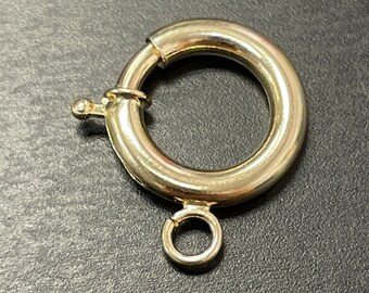 Gold Spring Ring - Etsy