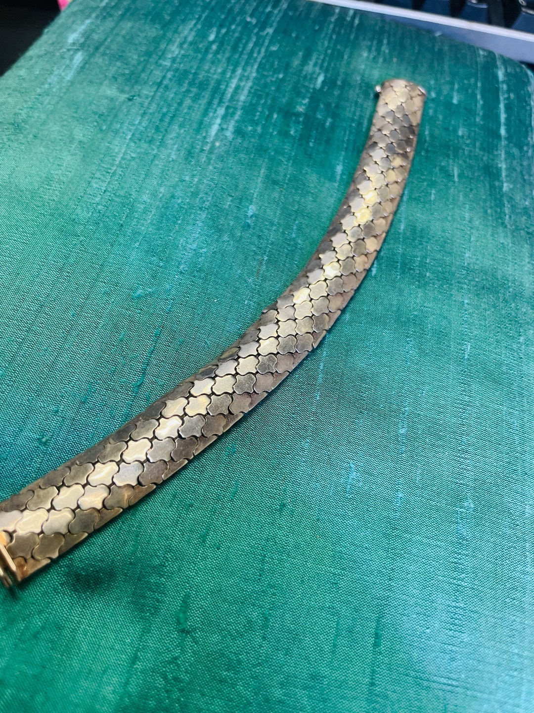 7.5 16mm Wide Domed Snake Style Solid Sterling Silver Elegant Bracelet ...