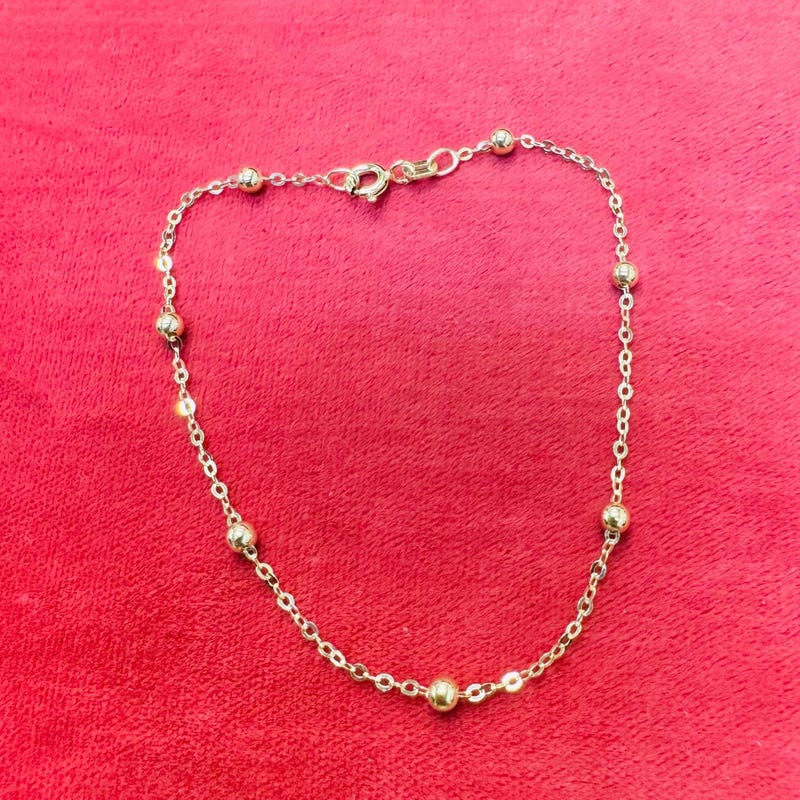 10k Gold Bracelet - Etsy