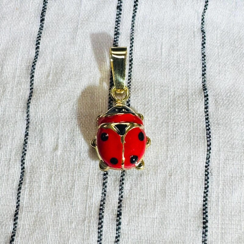 Lady Bug Beads - Etsy