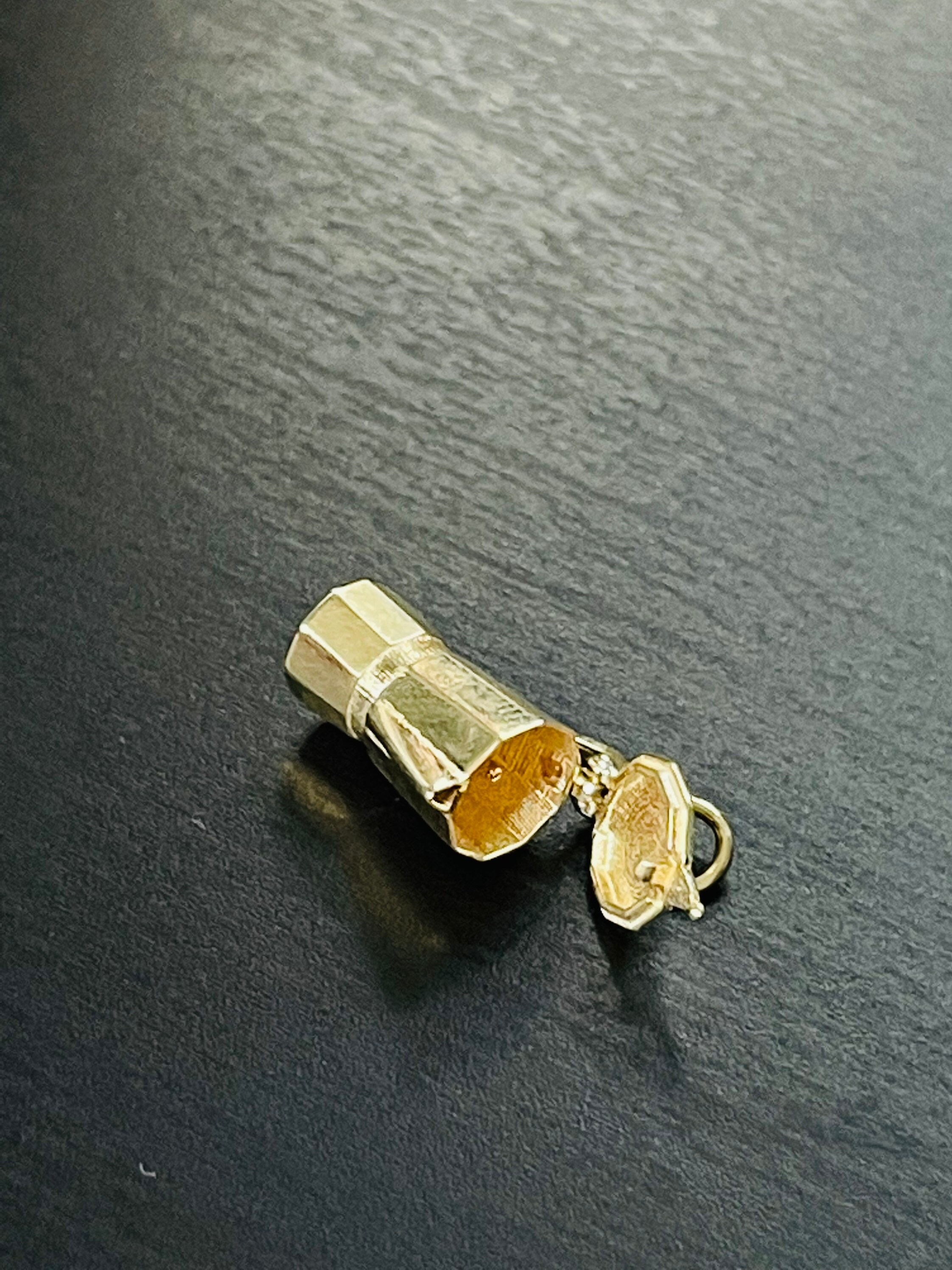 Cutest! Mini Solid 14K Yellow Gold Cafecito Espresso Coffee Maker Charm ...