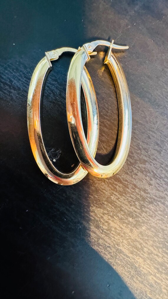 Vintage oval gold edge - Gem
