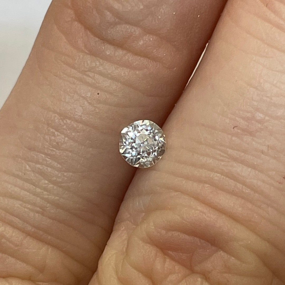 Old Mine Cushion Cut .31CT F or G Color VS2 Loose Diamond Natural 4.15x4.02mm - Etsy