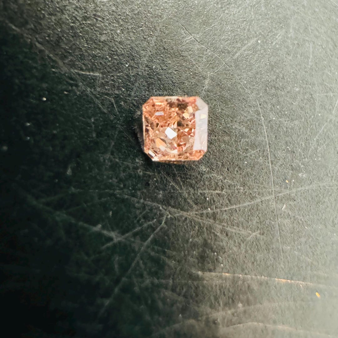 Natural Pink Cushion Cut Diamond .05CT 2.1x2.1mm Loose Stone for ...