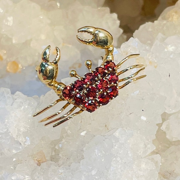 Crab Pin - Etsy
