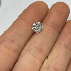 1.33CT Loose Old Mine Cut Diamond Round 6.94x4.05mm Natural Untreated ...