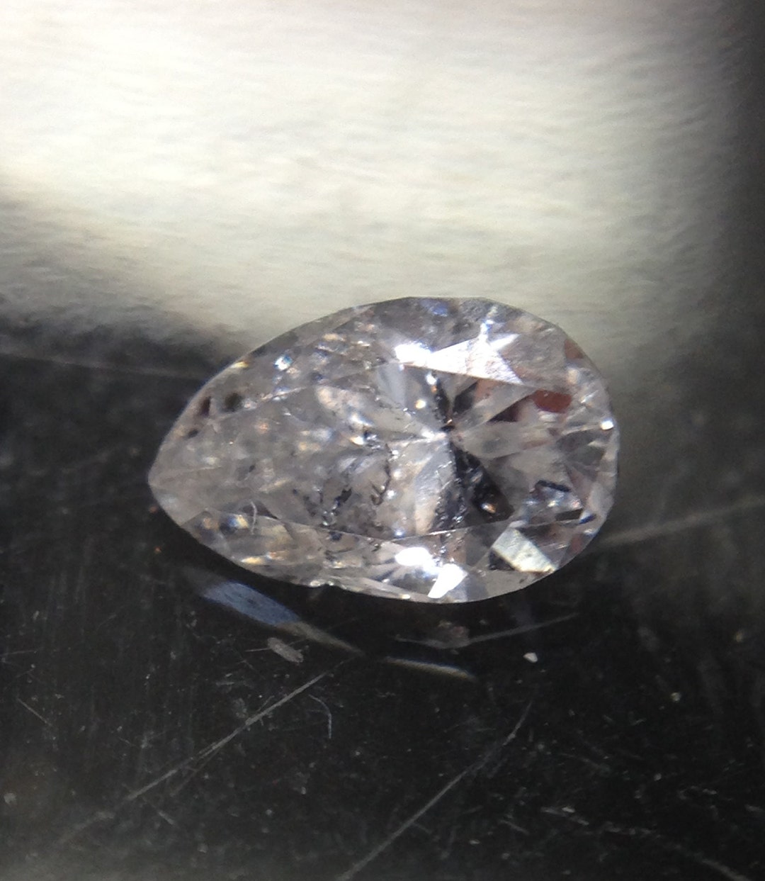 Natural Untreated Loose Pear Shaped Diamond .19CT 4.44x2.9mm K I2 - Etsy