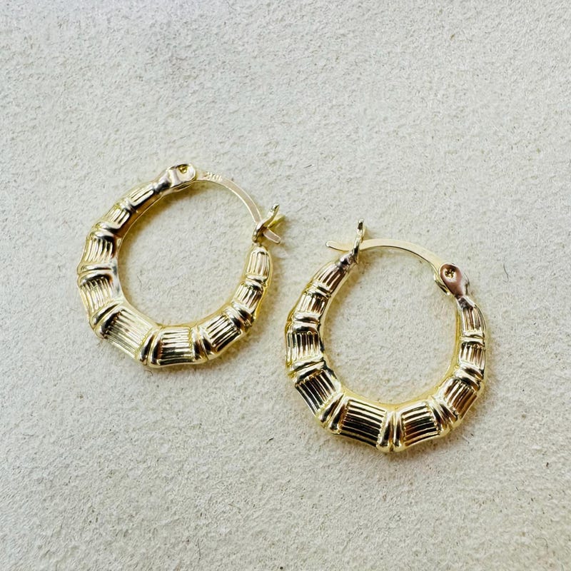 Bamboo Earring - Etsy