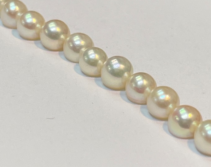 16 Tiny 1mm Rice Natural Seed Pearl Full Strand for Stringing Antique ...