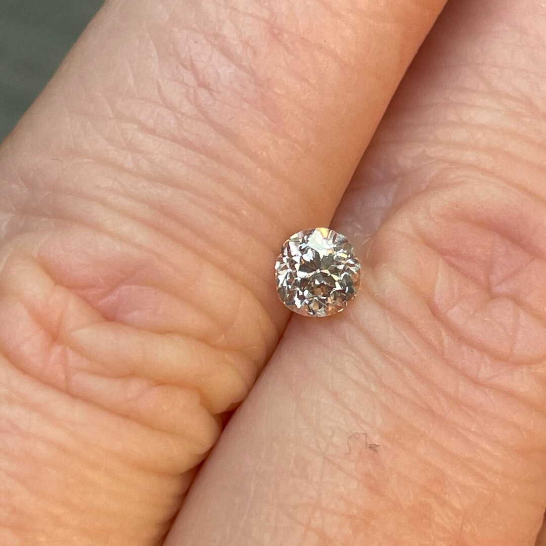 Natural .31CT Old Mine Cut Champagne Diamond Natural 4.08mm for Jewelry Repair or Manufacture - Etsy
