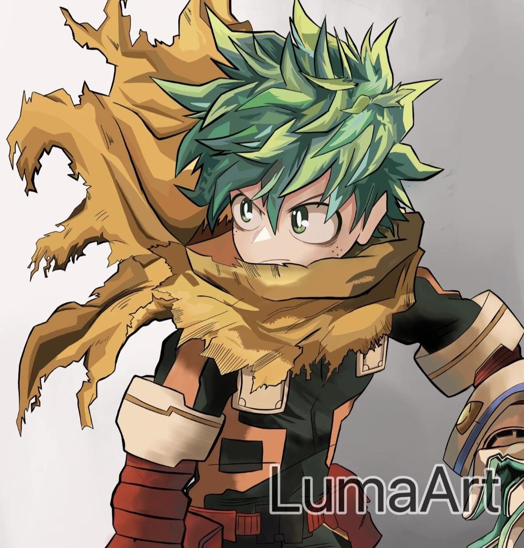My Hero Acadamia Deku From the Final War Arc - Etsy