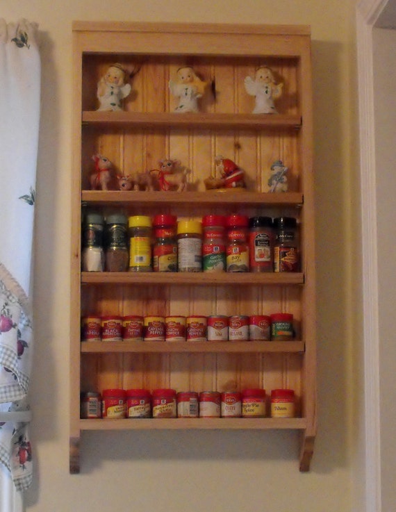 Custom Spice Rack