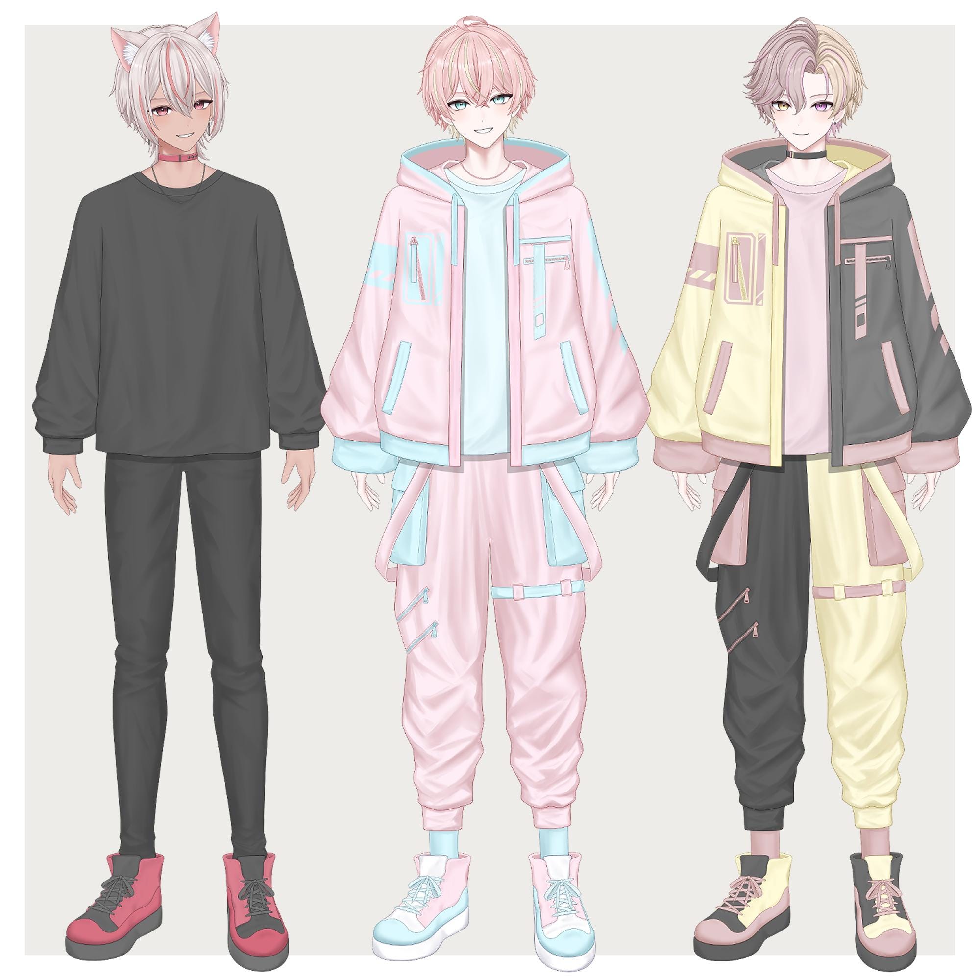 Vtuber Model – Customizable Boy Edition 01 - Etsy