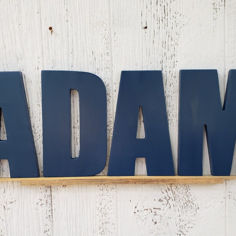 Wood Block Letters - Etsy