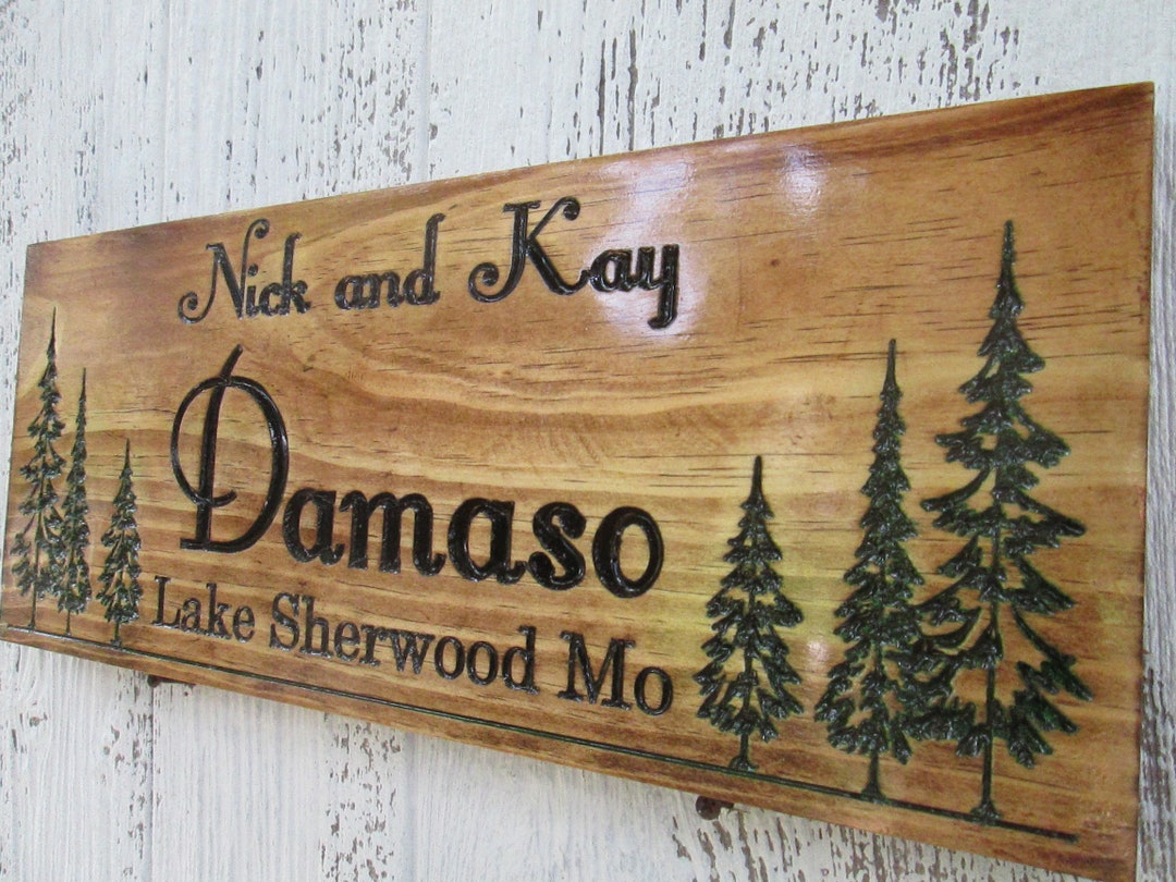 Custom Wood Signs | Stained Wood Sign With Your Personalized Quote ...