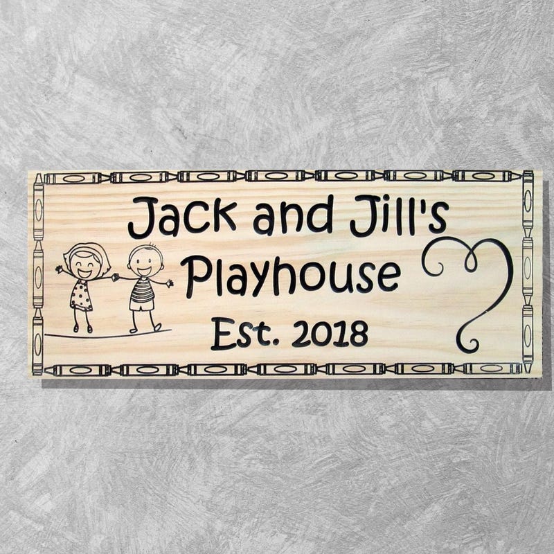 Playhouse Sign - Etsy