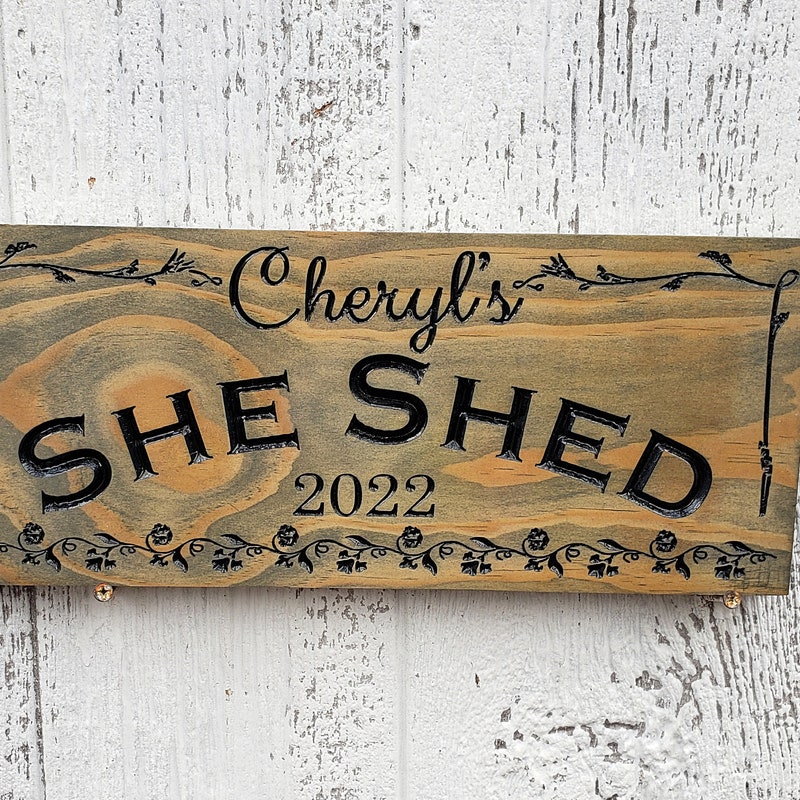 Funny Shed Sign - Etsy